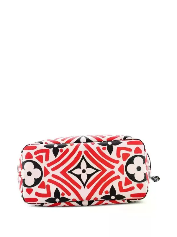 LOUIS VUITTON Limited Edition Crafty Monogram Giant Tote Bag - Red