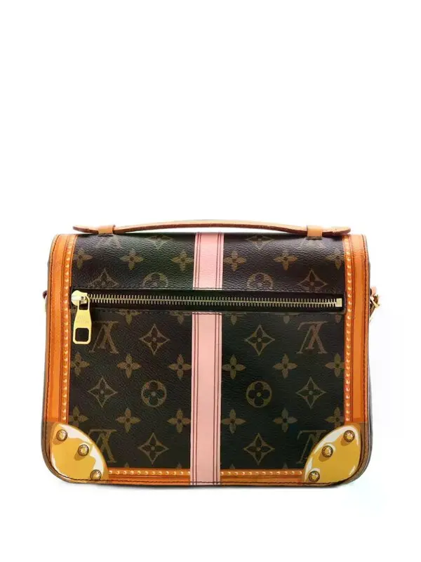 LOUIS VUITTON Pochette Metis Limited Edition Summer Trunks Monogram Canvas Crossbody Bag - Brown