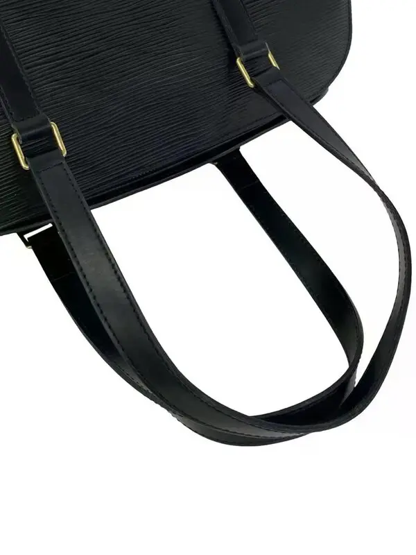 LOUIS VUITTON 2001 Epi Soufflot Handbag - Black