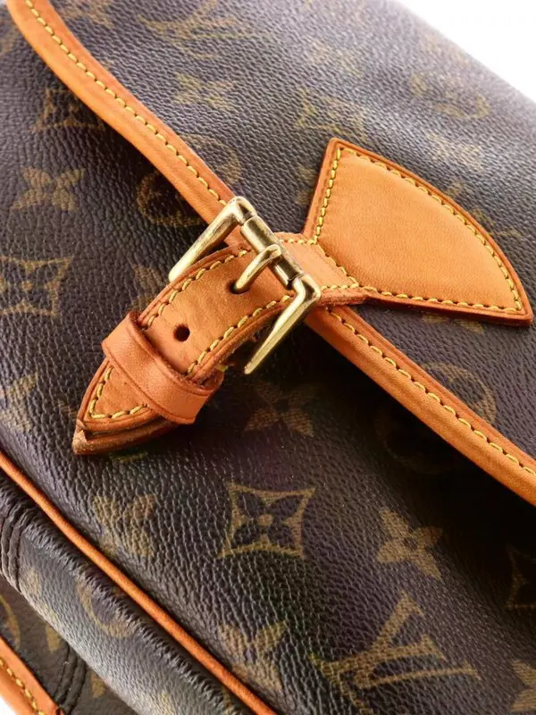 LOUIS VUITTON Sologne Handbag Monogram Canvas Crossbody Bag