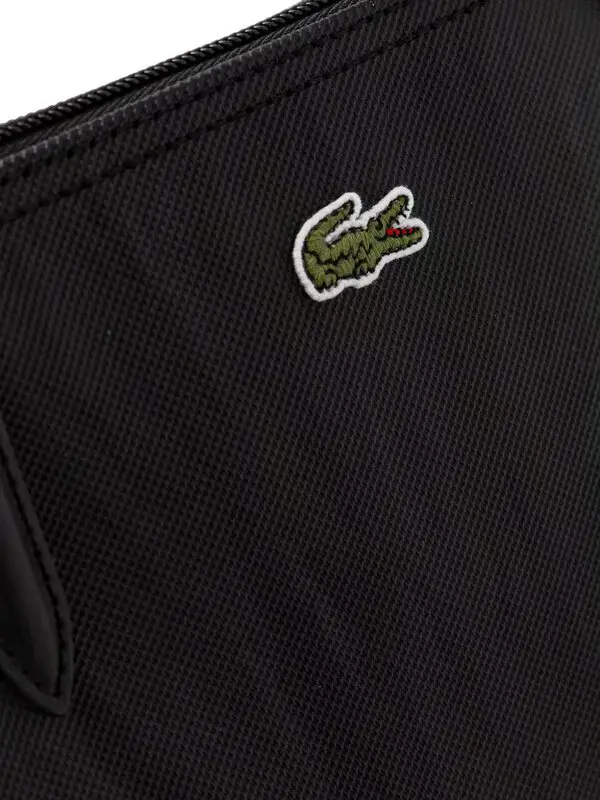 Lacoste L.12.12 Concept Logo-embroidered Tote Bag - Black