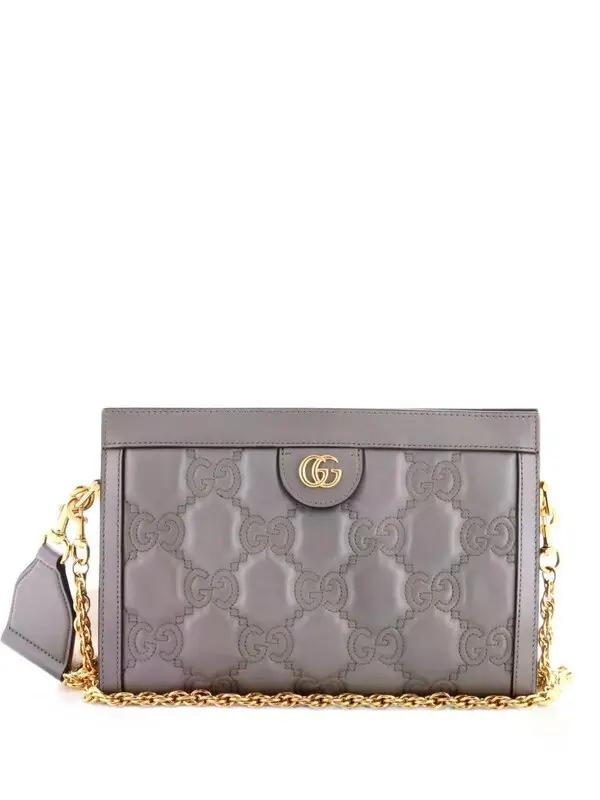Gucci Gg Matelassé Leather Small Shoulder Bag