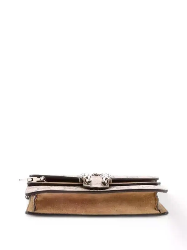 Gucci Dionysus Gg Coated Canvas Super Mini Crossbody Bag