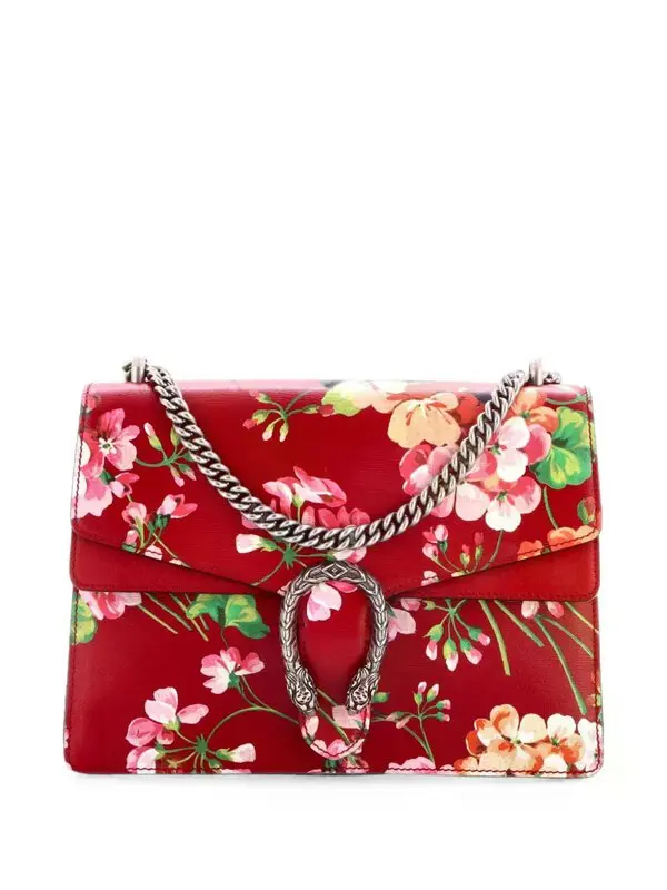 Gucci Dionysus Blooms Print Leather Medium Shoulder Bag
