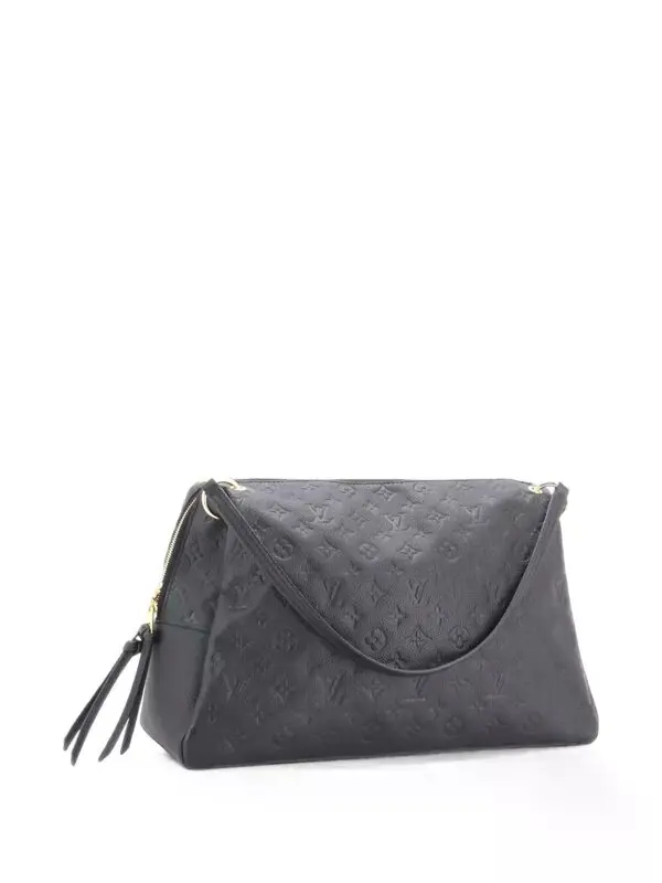 LOUIS VUITTON Ponthieu Handbag Monogram Empreinte Leather Pm Shoulder Bag - Black