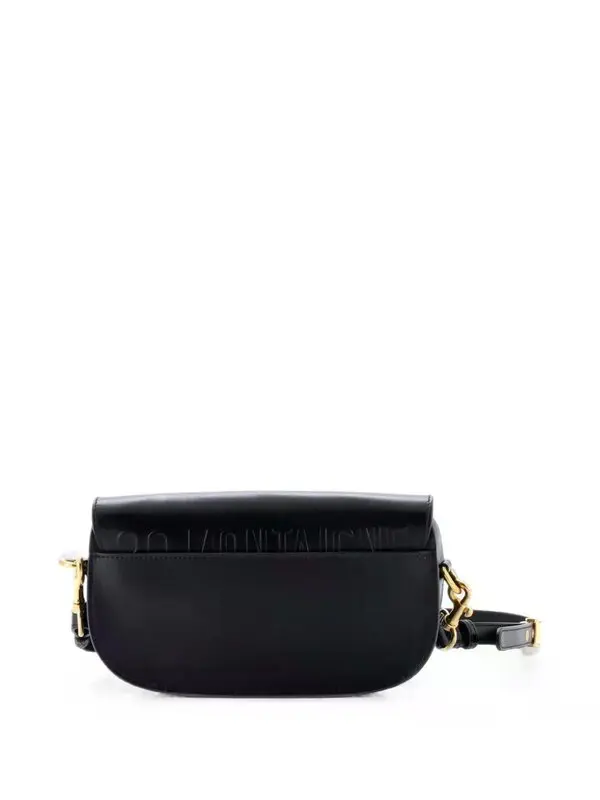 Dior Bobby Flap East West Crossbody Bag Leather - Black