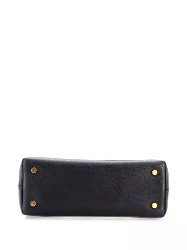 Celine Nino Top Handle Bag Nubuck Medium Satchel
