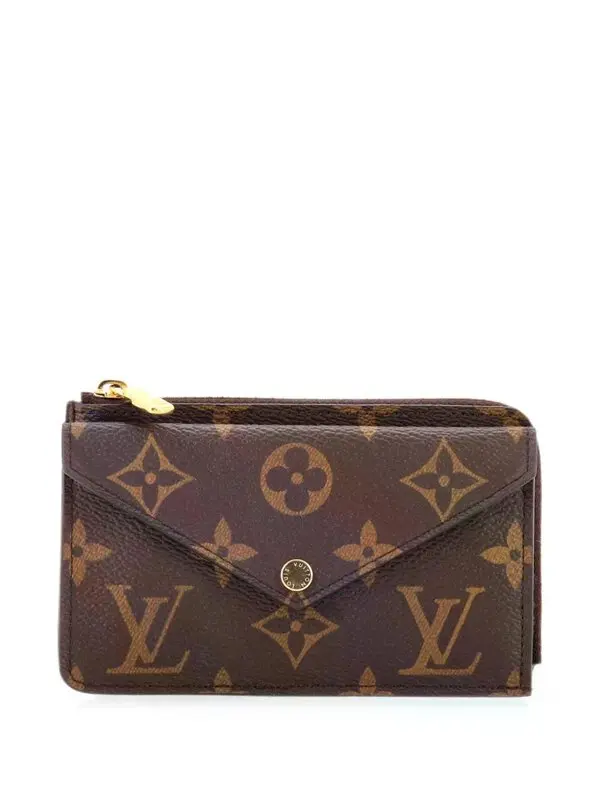 LOUIS VUITTON Recto Verso Monogram Canvas Card Holder - Brown