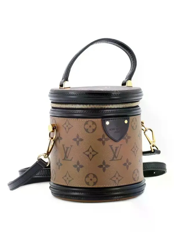 LOUIS VUITTON Reverse Monogram Canvas Cannes Bag - Brown