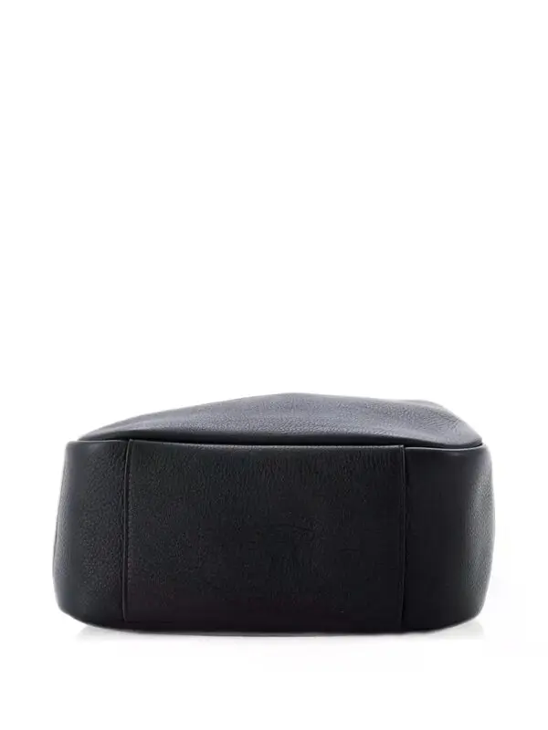 Saint Laurent Le 5 A 7 Supple Leather Small Hobo Bag - Black