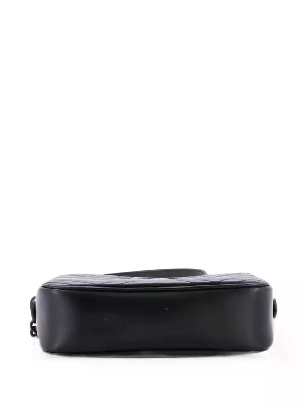 Gucci Gg Marmont Matelassé Leather Small Shoulder Bag - Black