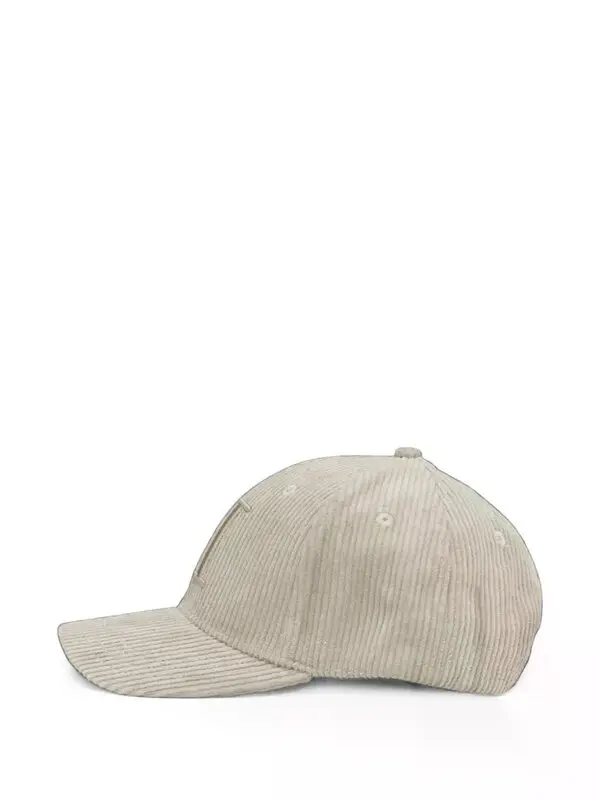 LES DEUX Logo-embroidered Corduroy Baseball Cap
