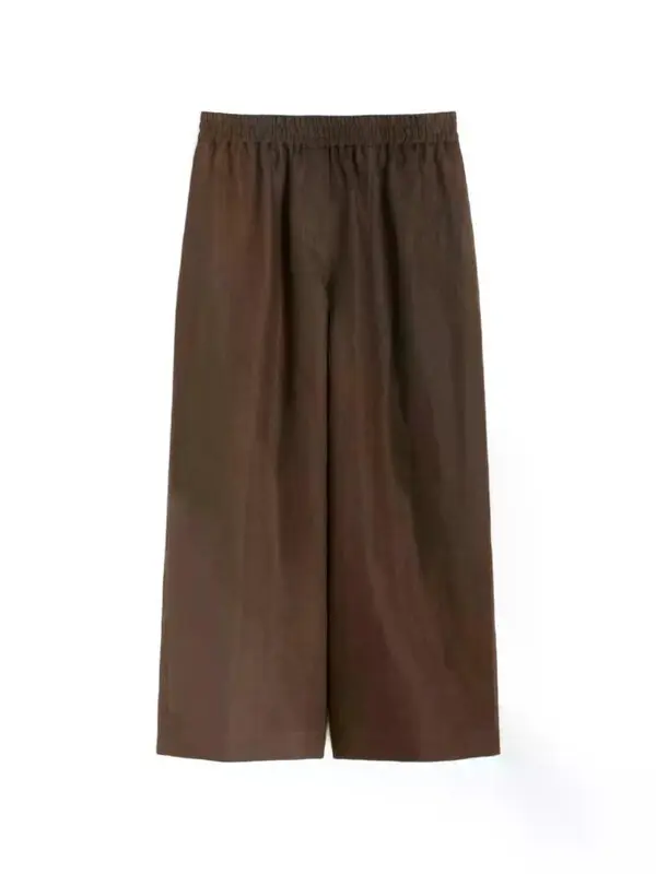 Max Mara Elasticated Linen Trousers