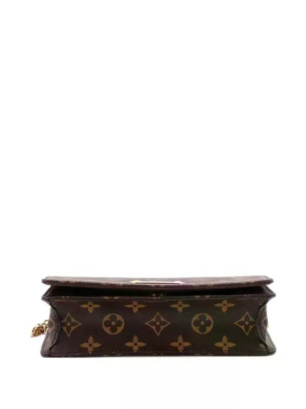 LOUIS VUITTON Lily Wallet On Chain Monogram Canvas Crossbody Bag