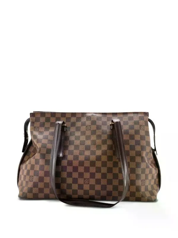 LOUIS VUITTON Damier Chelsea Handbag - Brown
