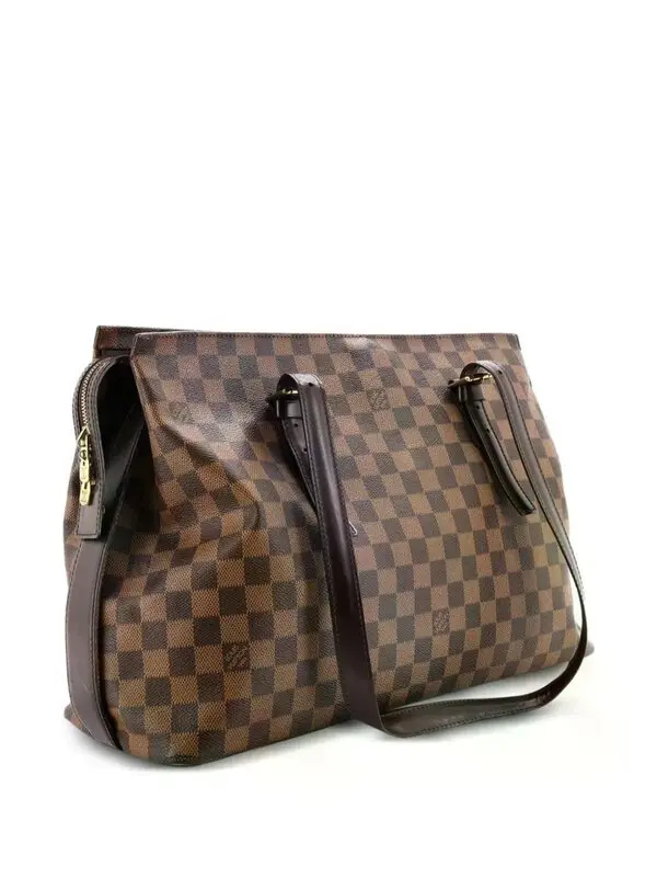 LOUIS VUITTON Damier Chelsea Handbag - Brown