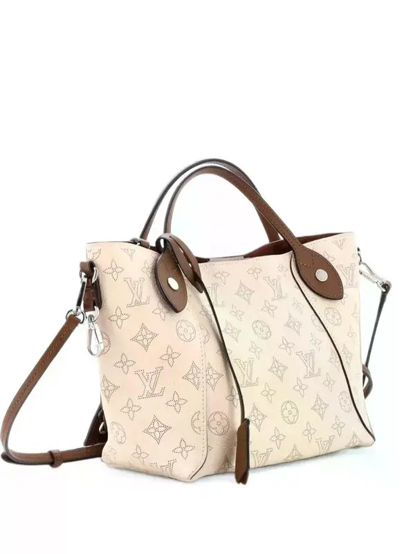 LOUIS VUITTON Mahina Leather Pm Shoulder Bag - Neutrals
