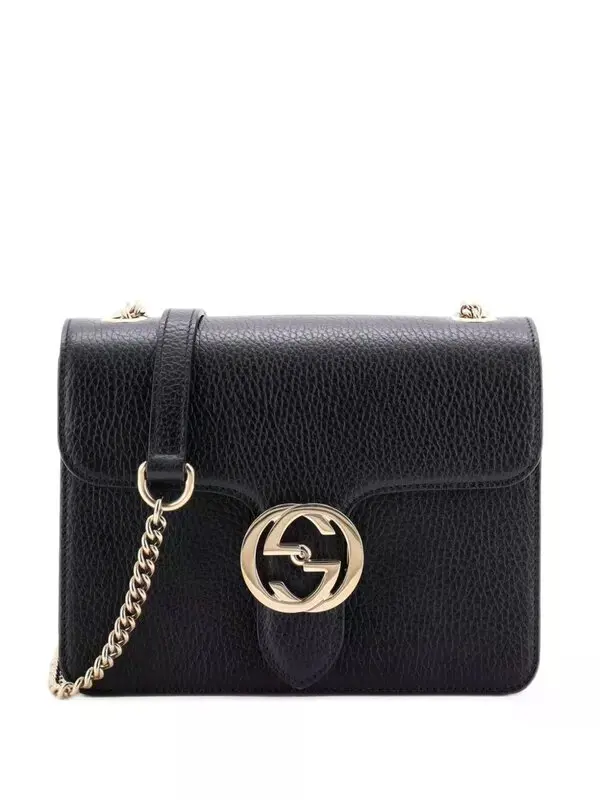 Gucci Interlocking Leather Shoulder Bag