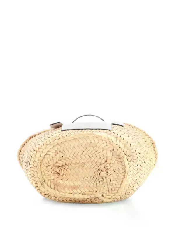 Loewe Basket Raffia Small Tote Bag