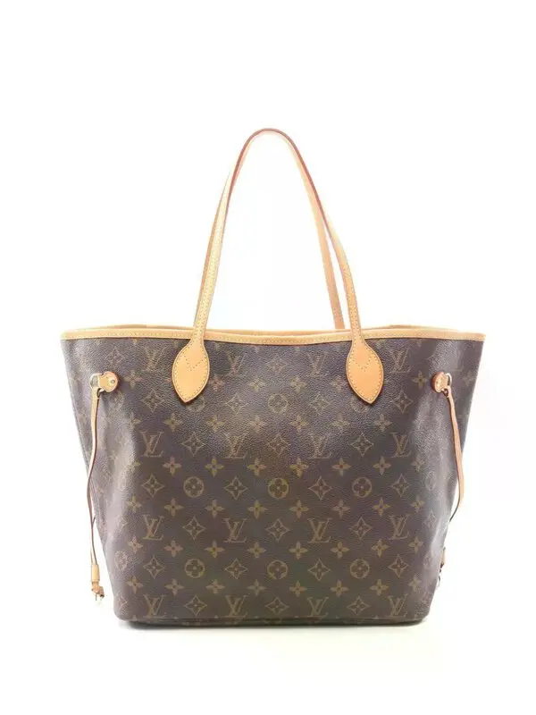 LOUIS VUITTON 2007 Monogram Neverfull Mm Tote Bag - Brown