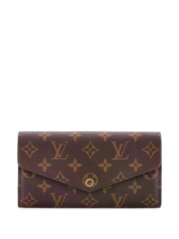 LOUIS VUITTON Sarah Wallet Nm Monogram Canvas Small Wallets