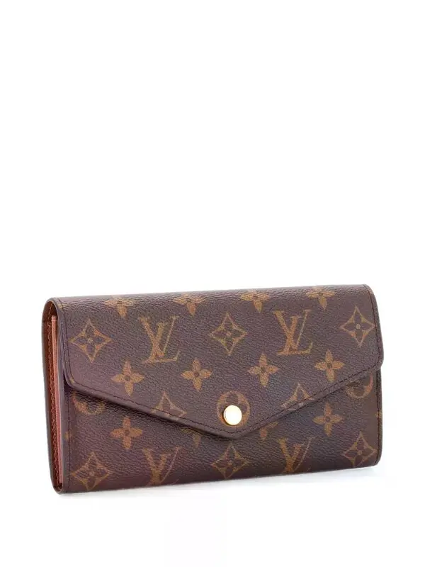 LOUIS VUITTON Sarah Wallet Nm Monogram Canvas Small Wallets