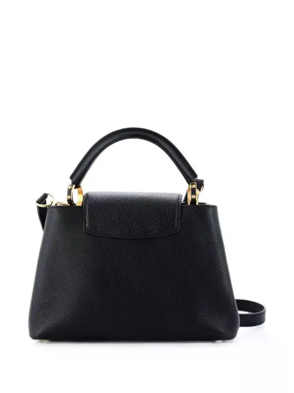 LOUIS VUITTON Capucines Bag Leather Bb Satchel