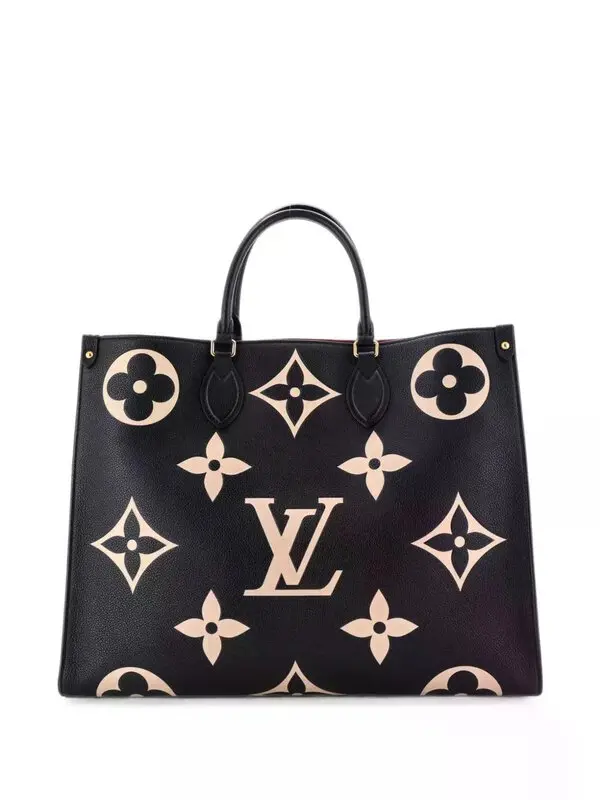 LOUIS VUITTON Onthego Bicolor Monogram Empreinte Giant Gm Tote Bag