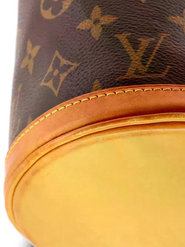 LOUIS VUITTON Duffle Handbag Monogram Canvas Bucket Bag
