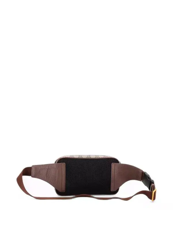 Gucci Ophidia Gg Coated Canvas Medium Belt Bag - Brown