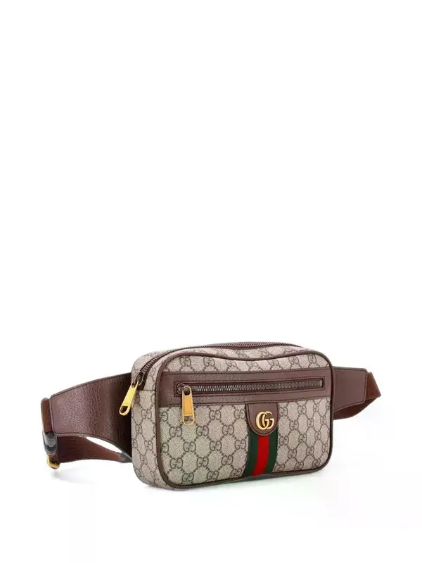 Gucci Ophidia Gg Coated Canvas Medium Belt Bag