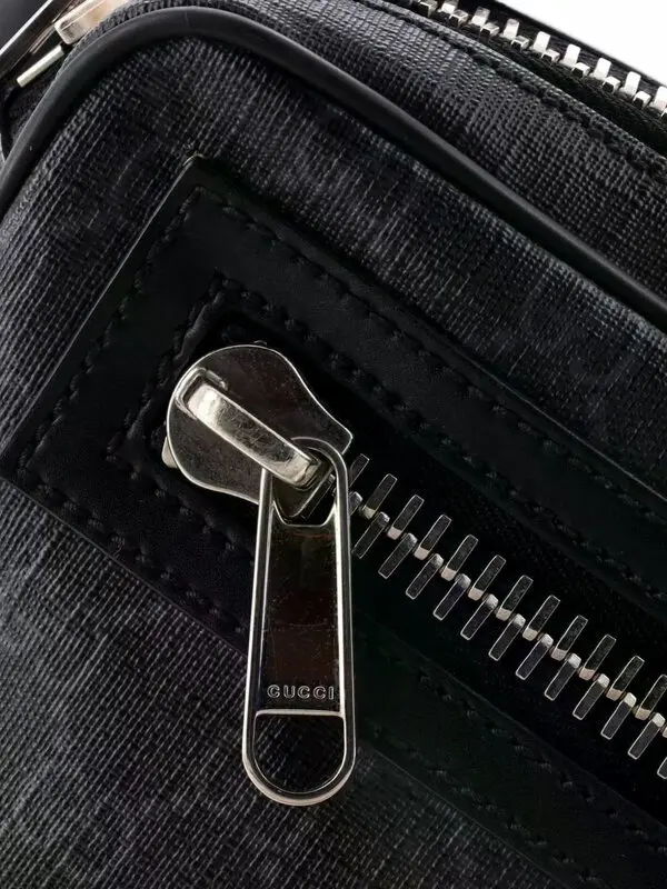 Gucci Soft Zip Gg Coated Canvas Small Belt Bag