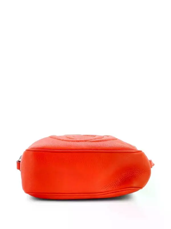 Gucci Soho Disco Leather Small Crossbody Bag - Orange