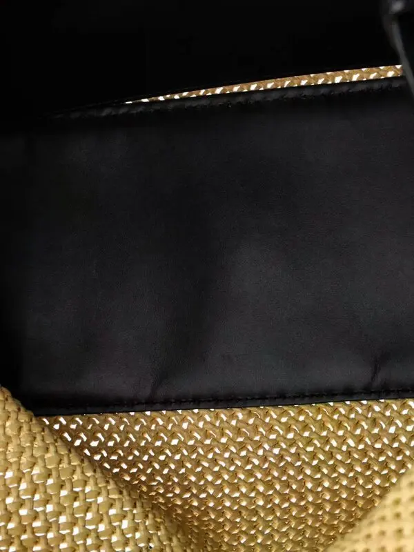 Fendi Peekaboo X- Raffia Medium Tote Bag
