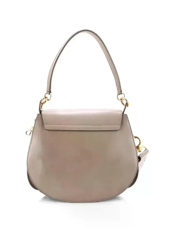 Chloé Tess Large Leather Crossbody Bag - Neutrals