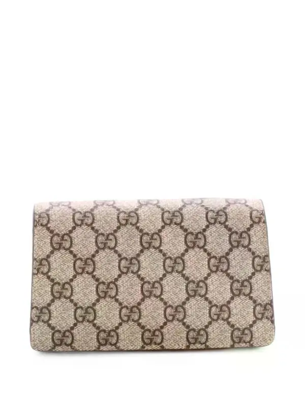 Gucci Dionysus Bag Gg Coated Canvas Super Mini Crossbody Bag