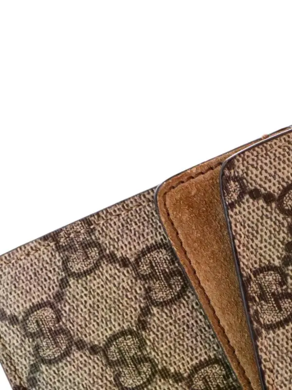 Gucci Dionysus Bag Gg Coated Canvas Super Mini Crossbody Bag