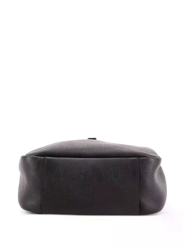 Saint Laurent Le 5 A 7 Supple Leather Small Hobo Bag - Black