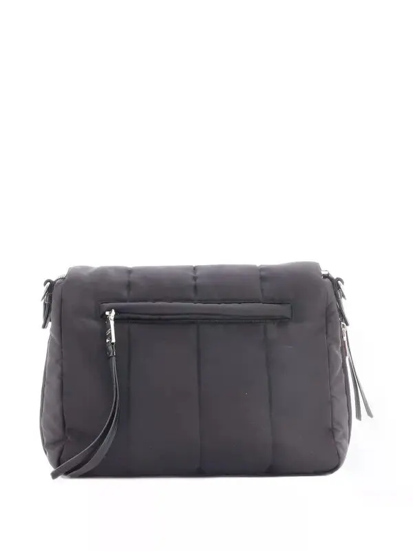 Prada Zip Buckle Messenger Bag Tessuto Medium Crossbody Bag