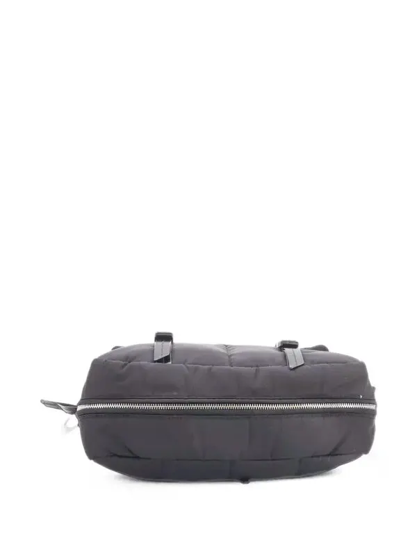 Prada Zip Buckle Messenger Bag Tessuto Medium Crossbody Bag