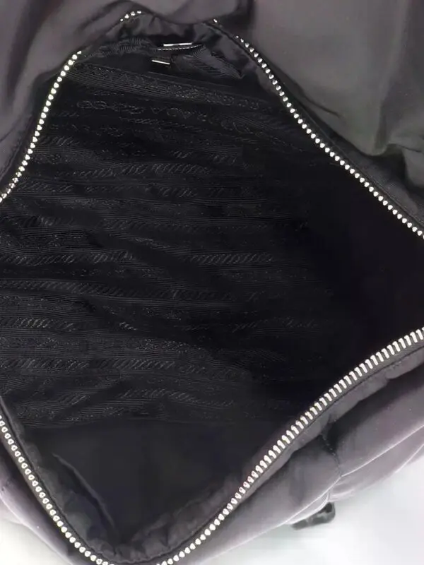 Prada Zip Buckle Messenger Bag Tessuto Medium Crossbody Bag