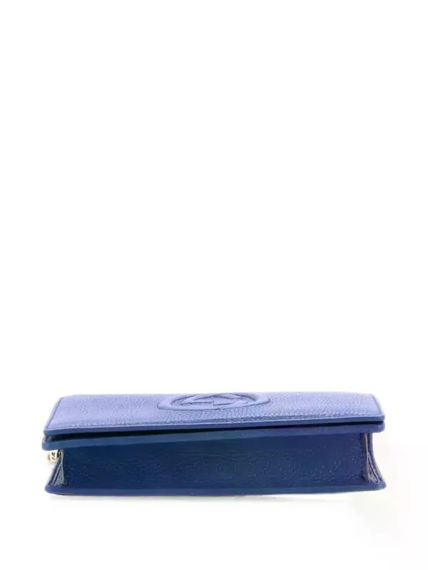 Gucci Soho Wallet On Chain Leather Crossbody Bag