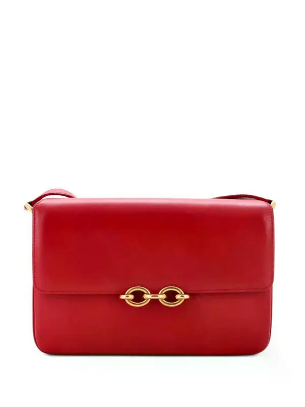 Saint Laurent Le Maillon Shoulder Bag - Red