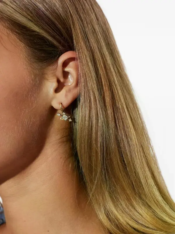 VIVIENNE WESTWOOD Kiri Orb Heart Earrings - Gold