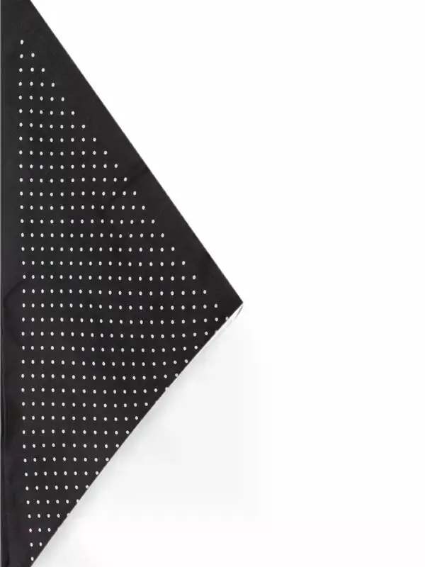Destin Paisley-print Wool Bandana - Black