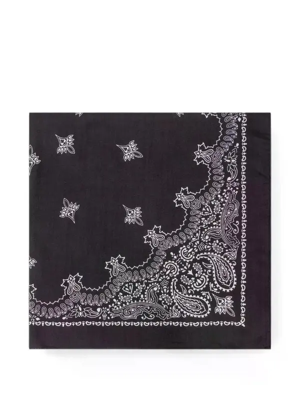 Destin Judy Paisley-print Scarf - Black