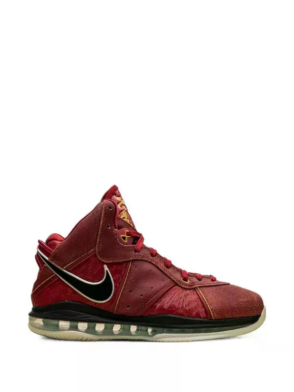Nike Lebron 8 Qs Gym Sneakers - Red