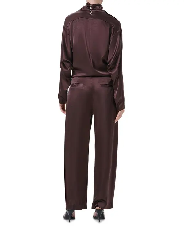 Citizens Of Humanity Brynn Wide Leg Satin Pants