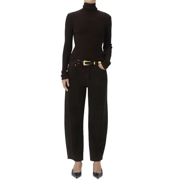 Citizens Of Humanity Caradene Turtleneck Rib Knit Tee