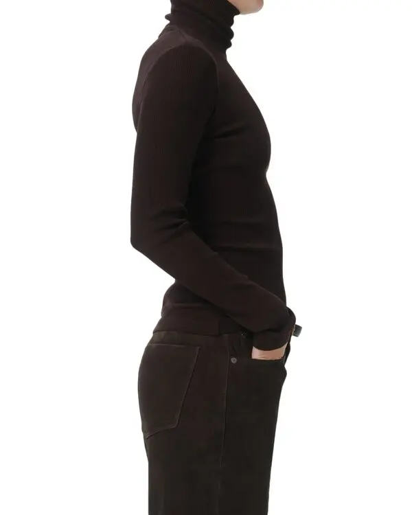 Citizens Of Humanity Caradene Turtleneck Rib Knit Tee
